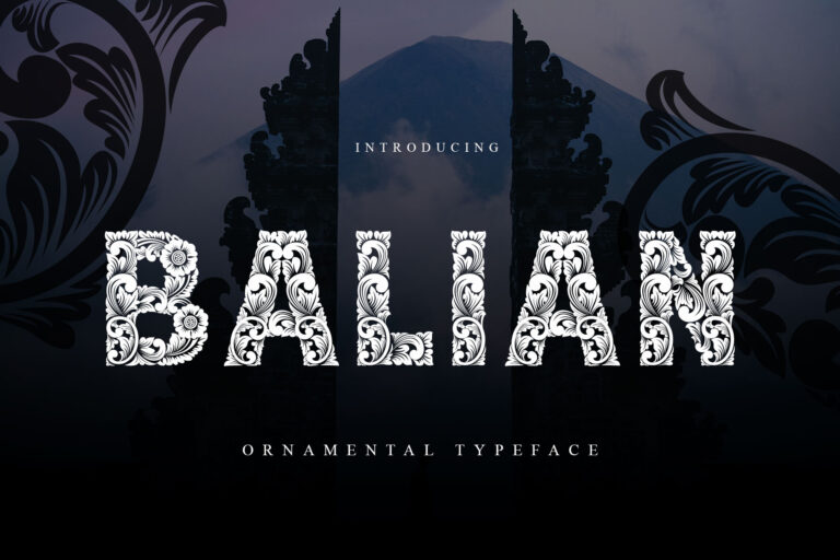 Balian Typeface