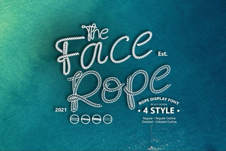 Face Rope Typeface