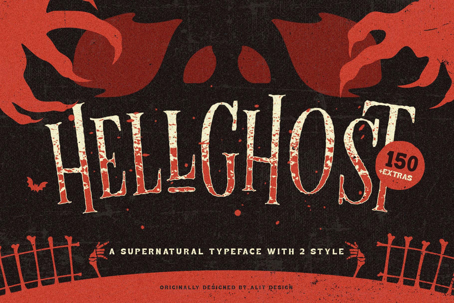 Hellghost Typeface