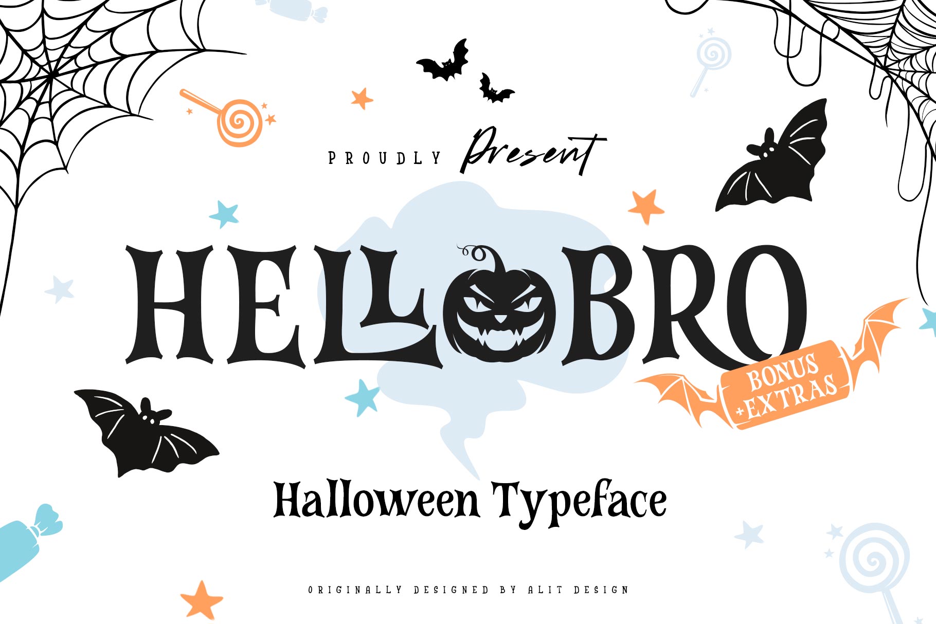 Hellobro Typeface