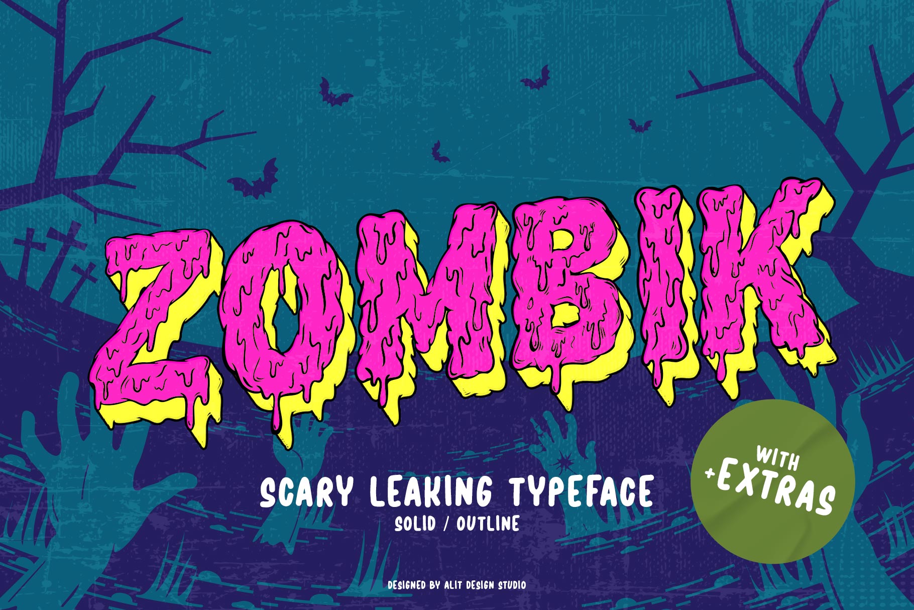 The Zombik Typeface