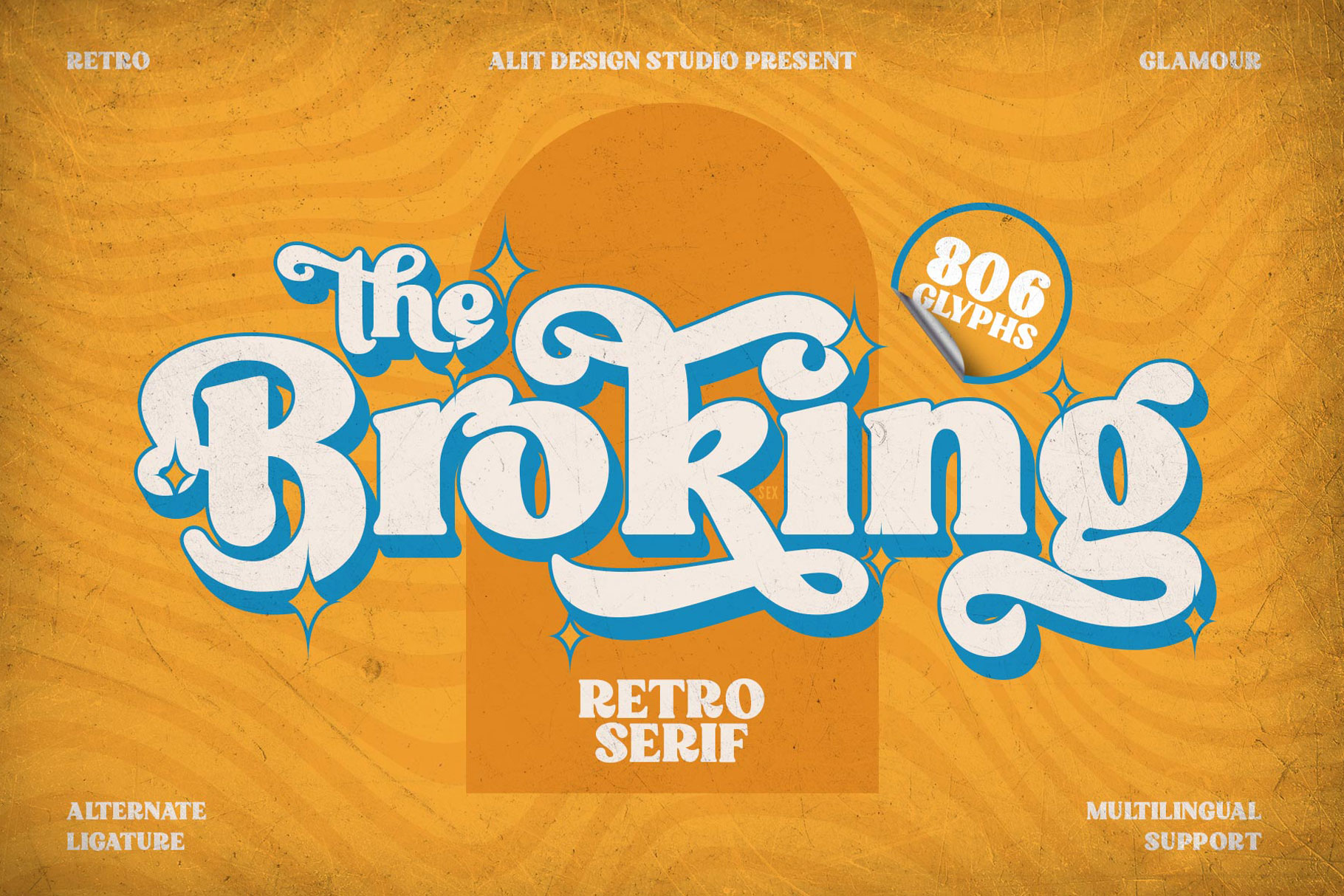 Broking Typeface