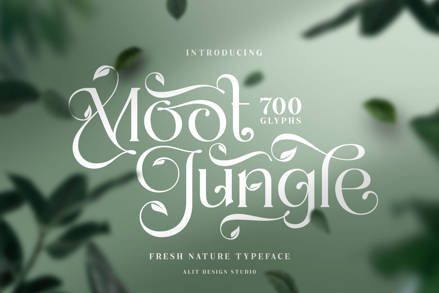 The Moot Jungle Nature Typeface