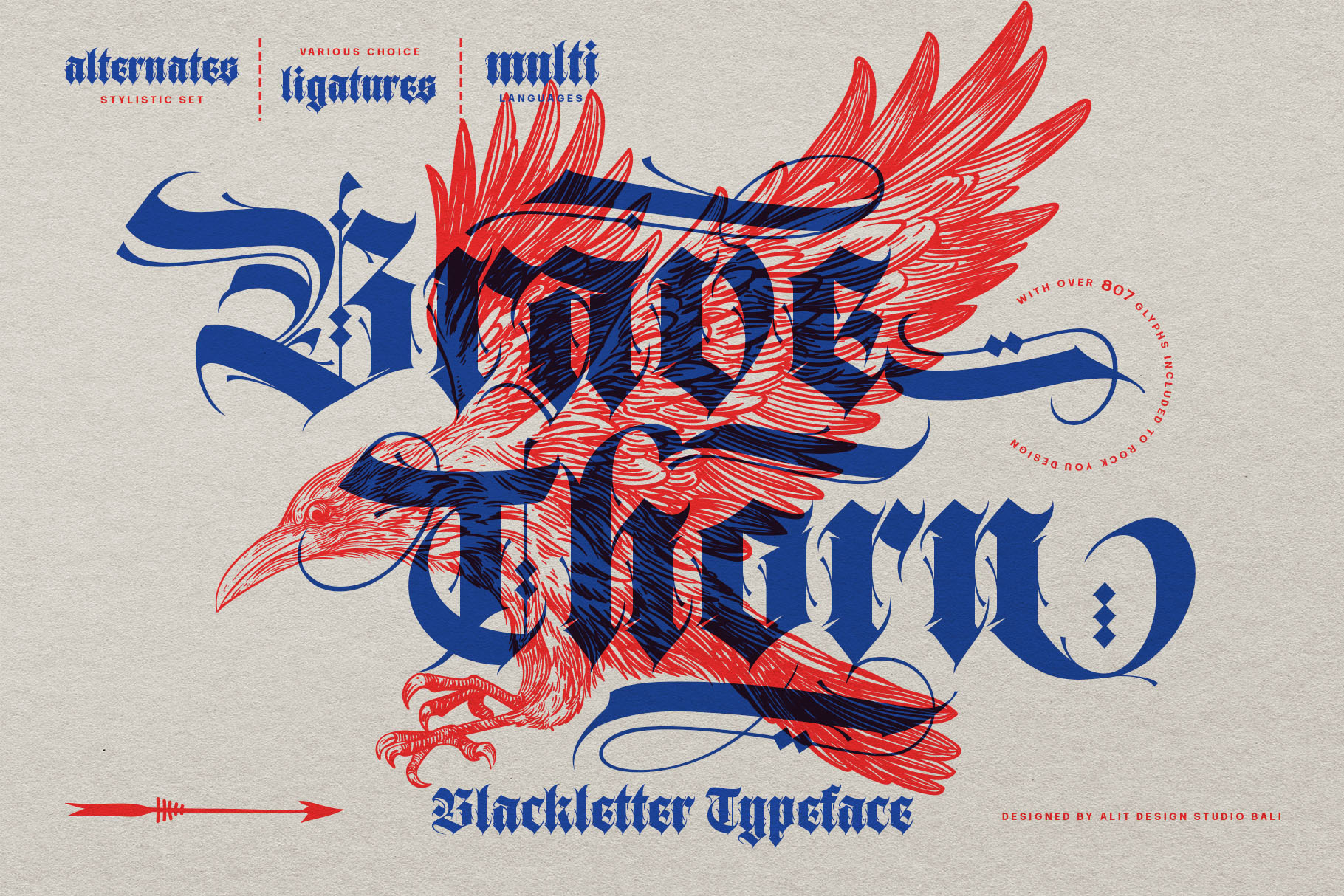 Brave Thorn Blackletter Font