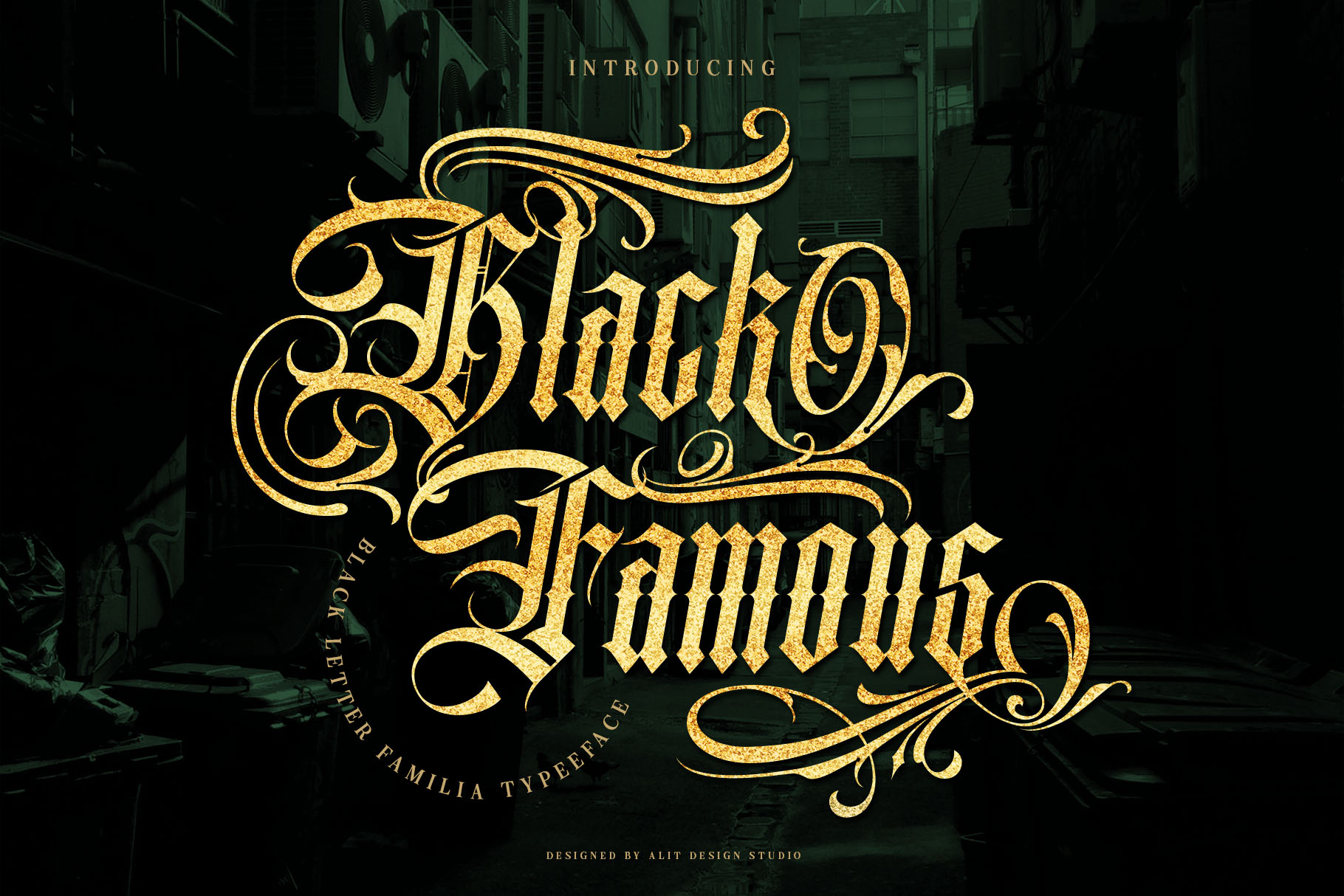 Black Famous Typeface