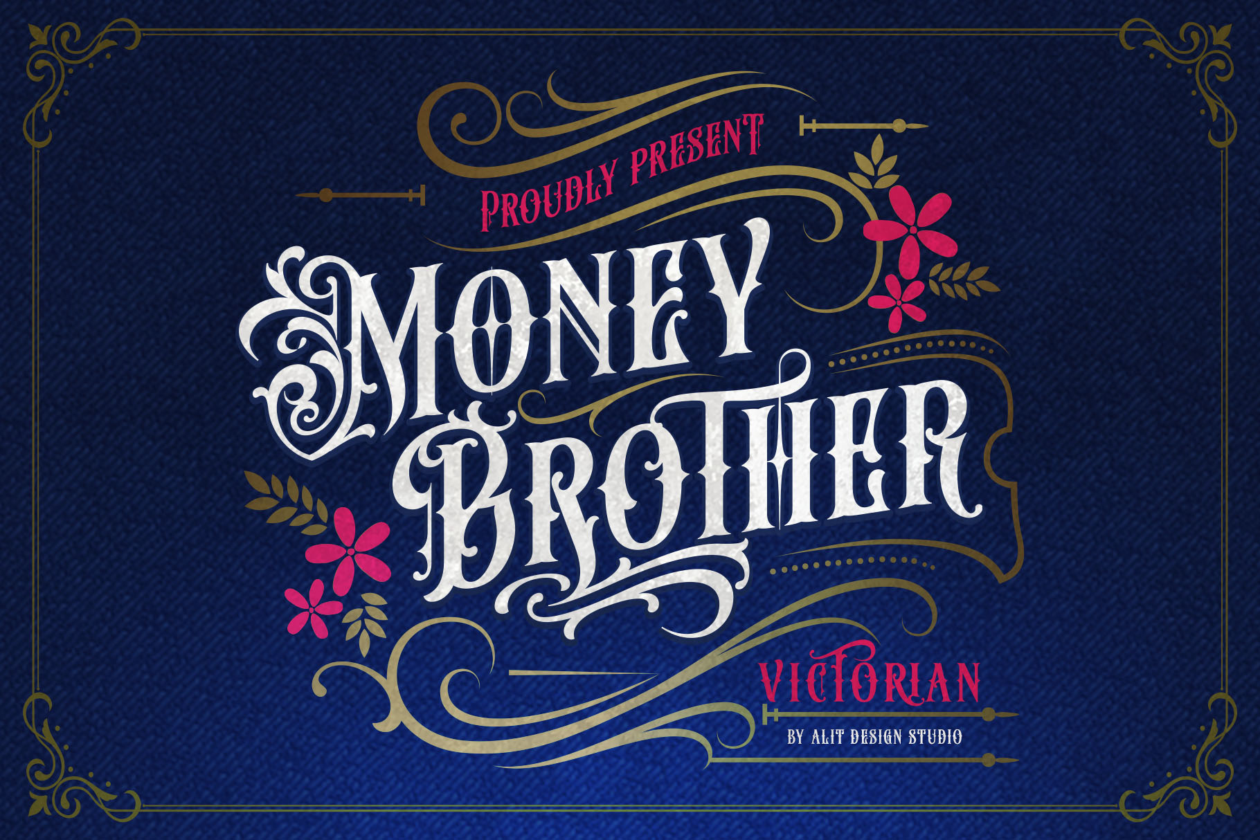 Money Brother Victorian Typeface