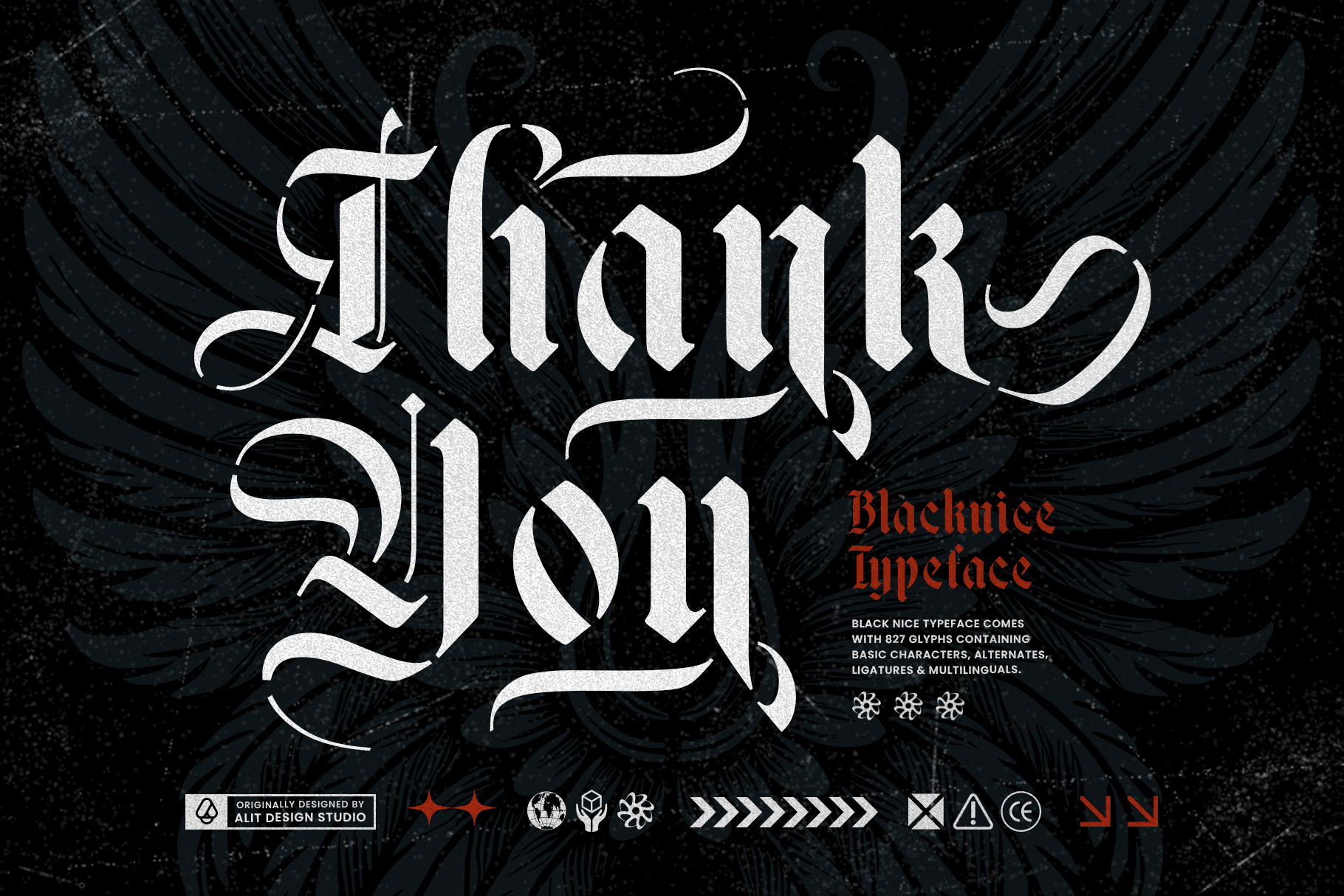 Black Nice Typeface