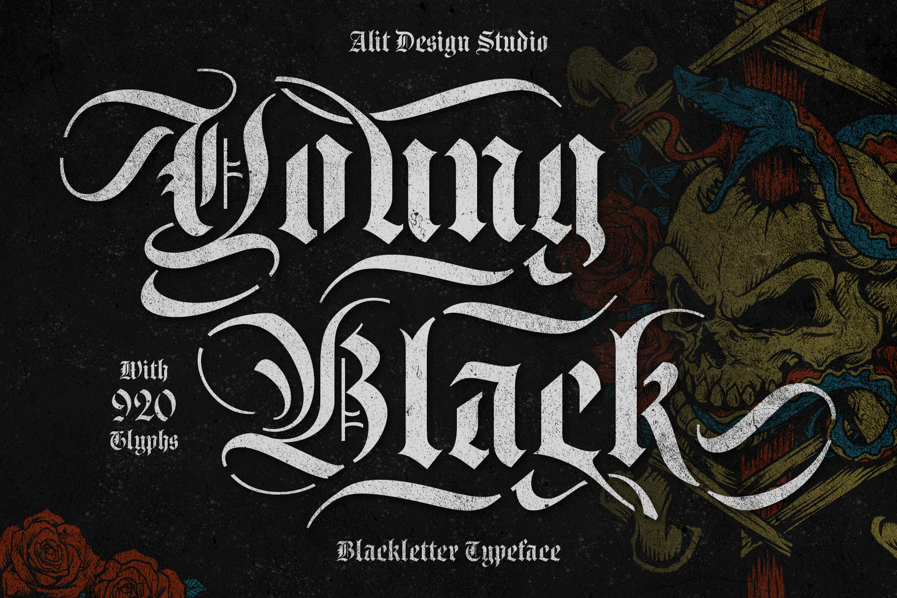 Young Black Typeface