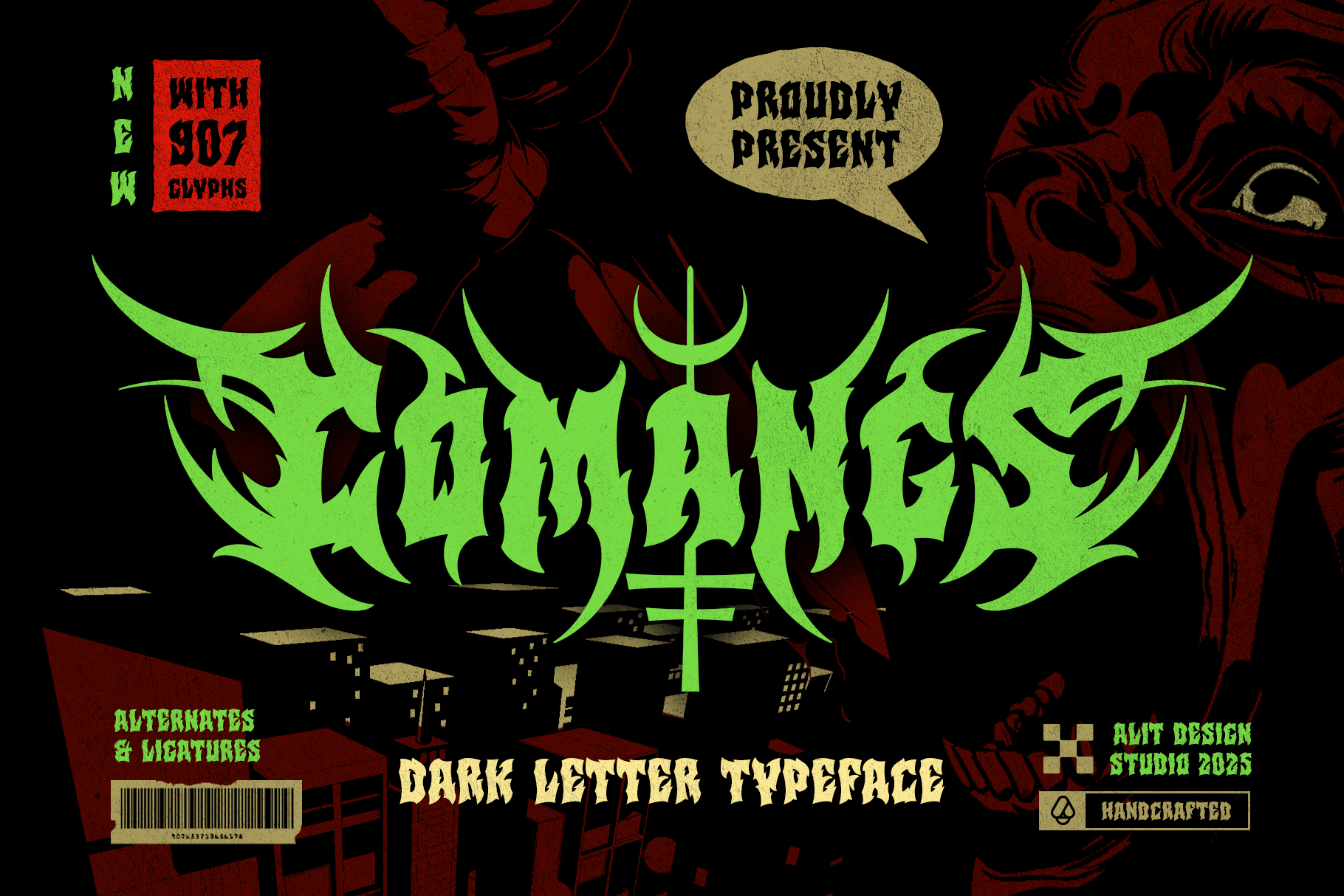 Comangs Typeface