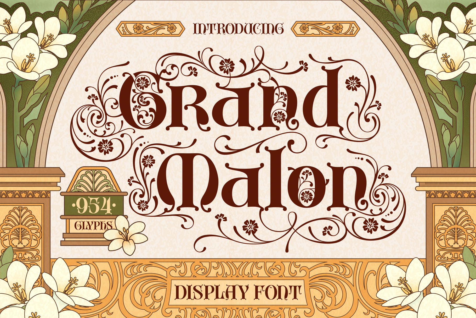 Grand Malon Typeface