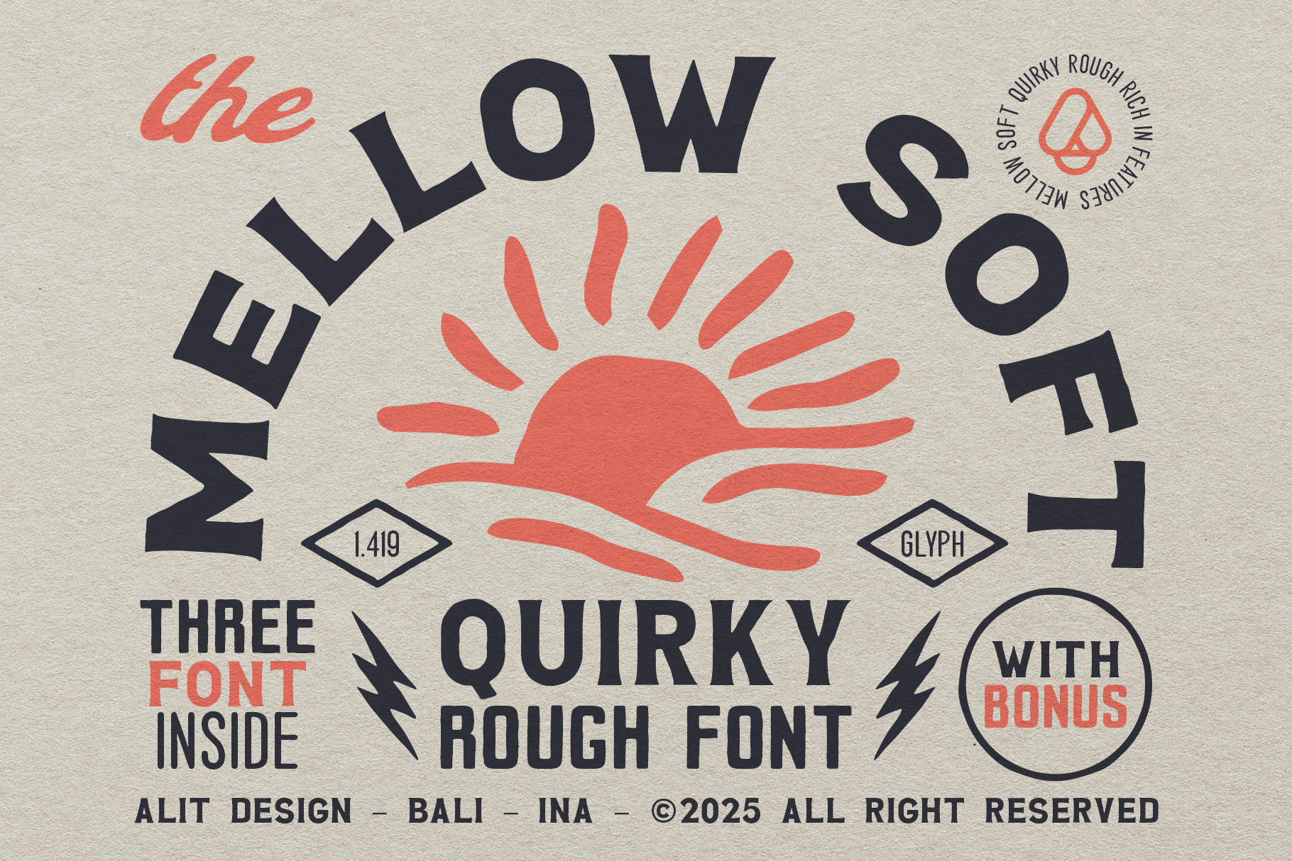 Mellow Soft Typeface